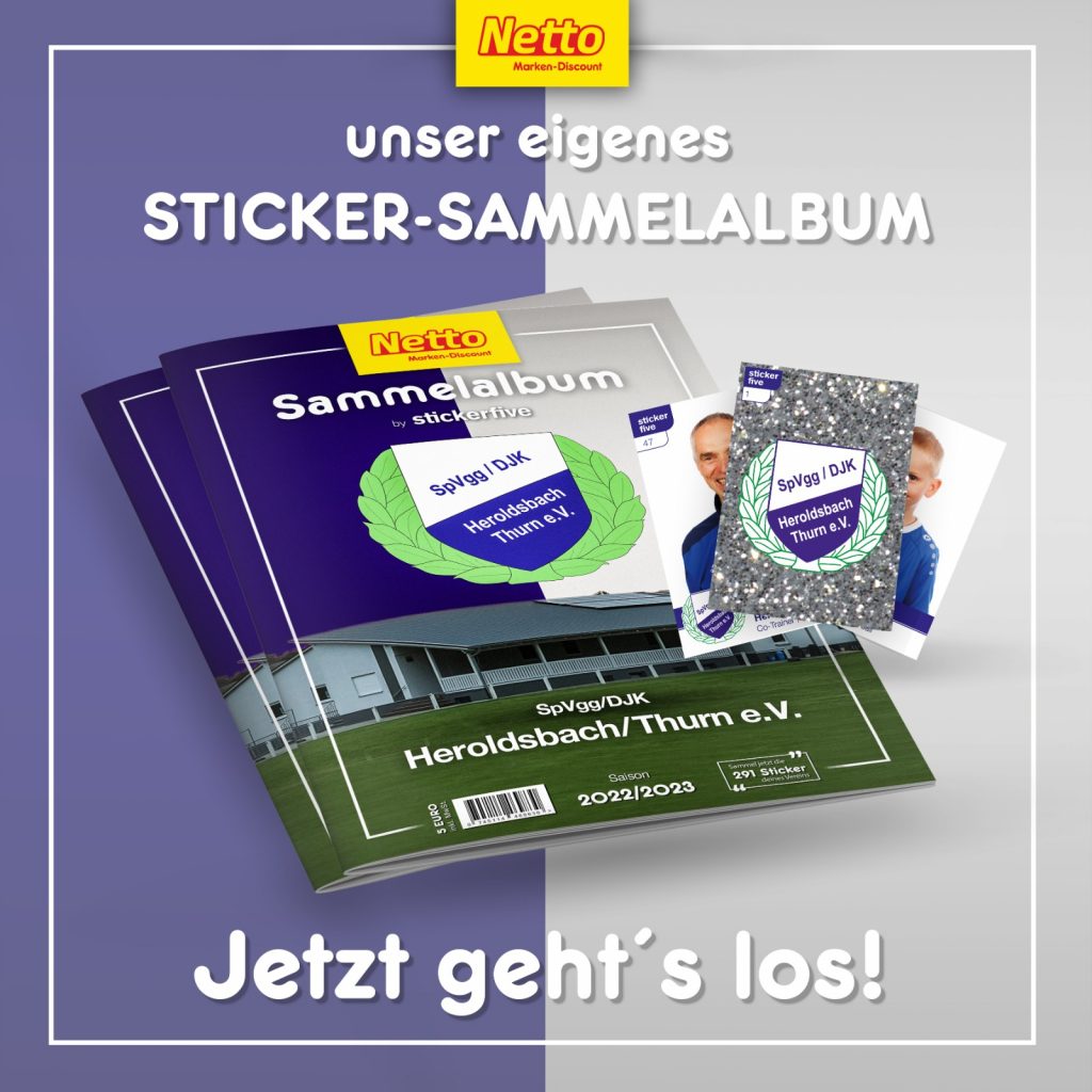 Kick off – Sticker Sammelalbum – SpVgg/DJK Heroldsbach/Thurn e.V.
